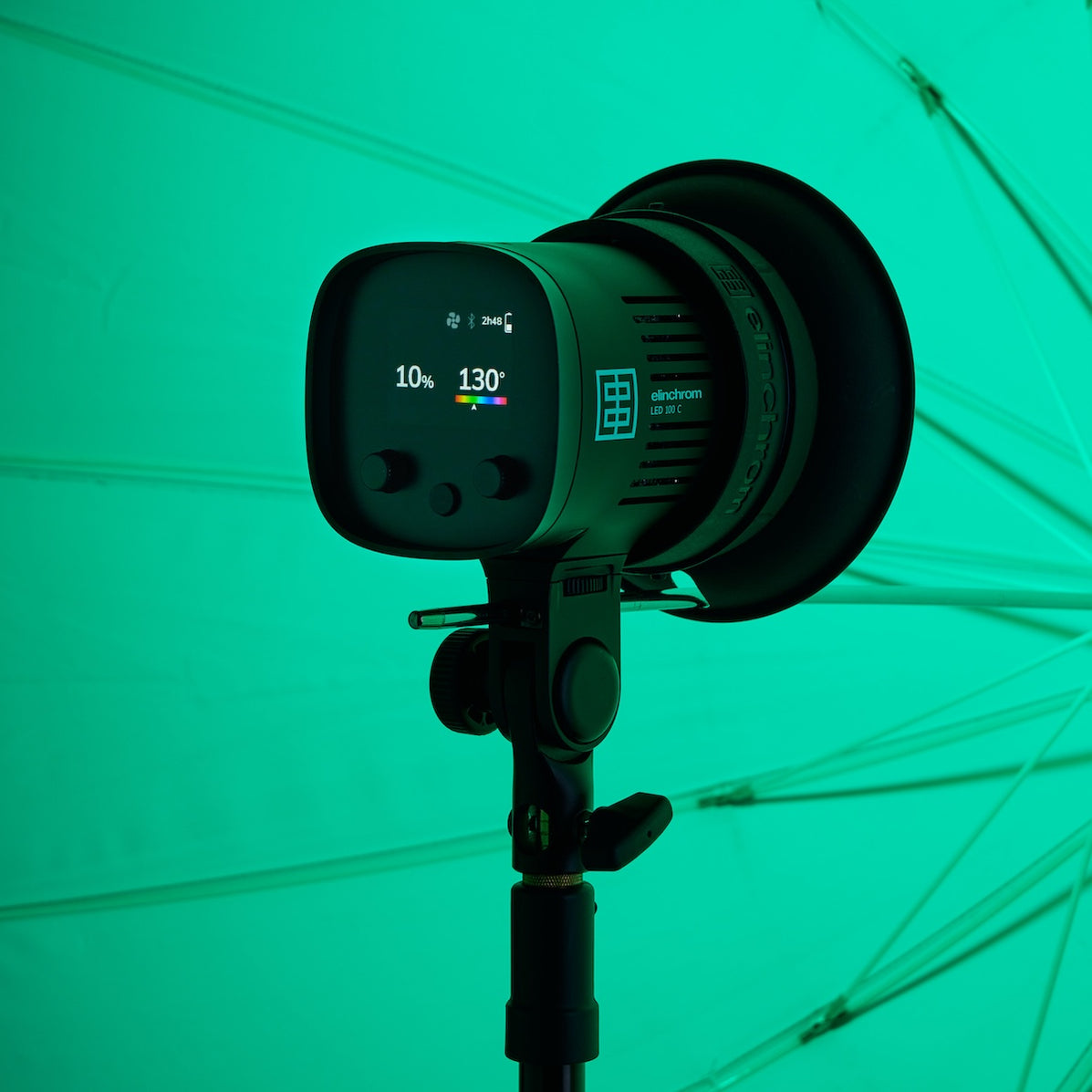 Elinchrom LED 100 C RGB LED Light Kit with Built-In Battery — The Flash ...