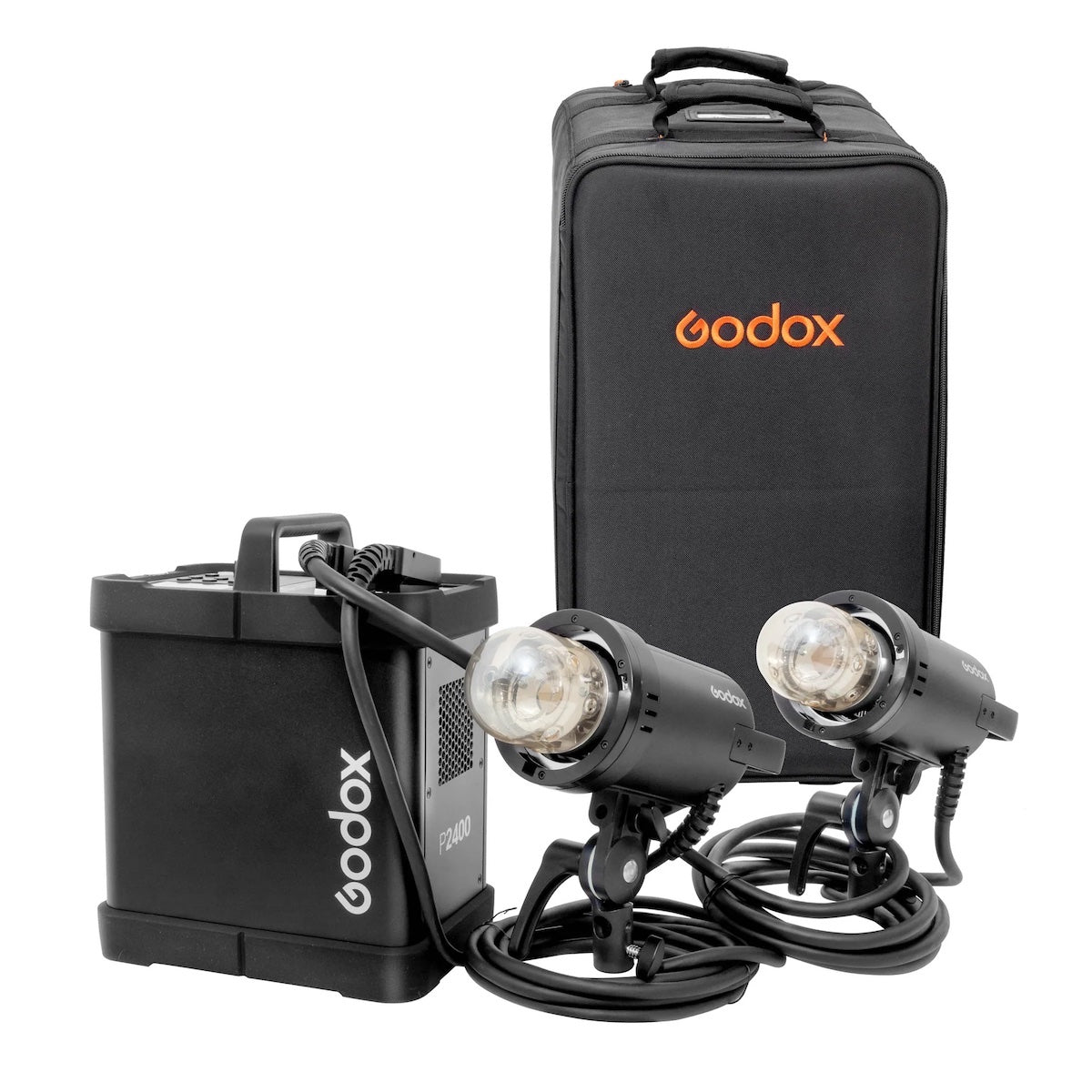 Godox P2400 Kit Power Pack Kit with 2x H2400P Flash Heads — The Flash ...