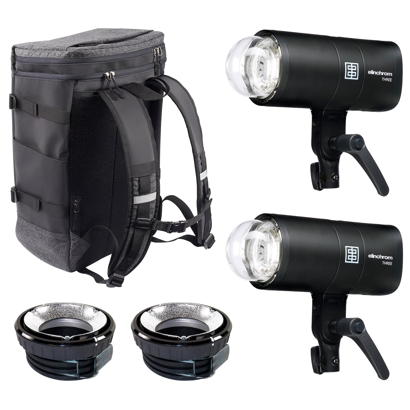 Elinchrom THREE Off Camera Flash Dual Kit — The Flash Centre