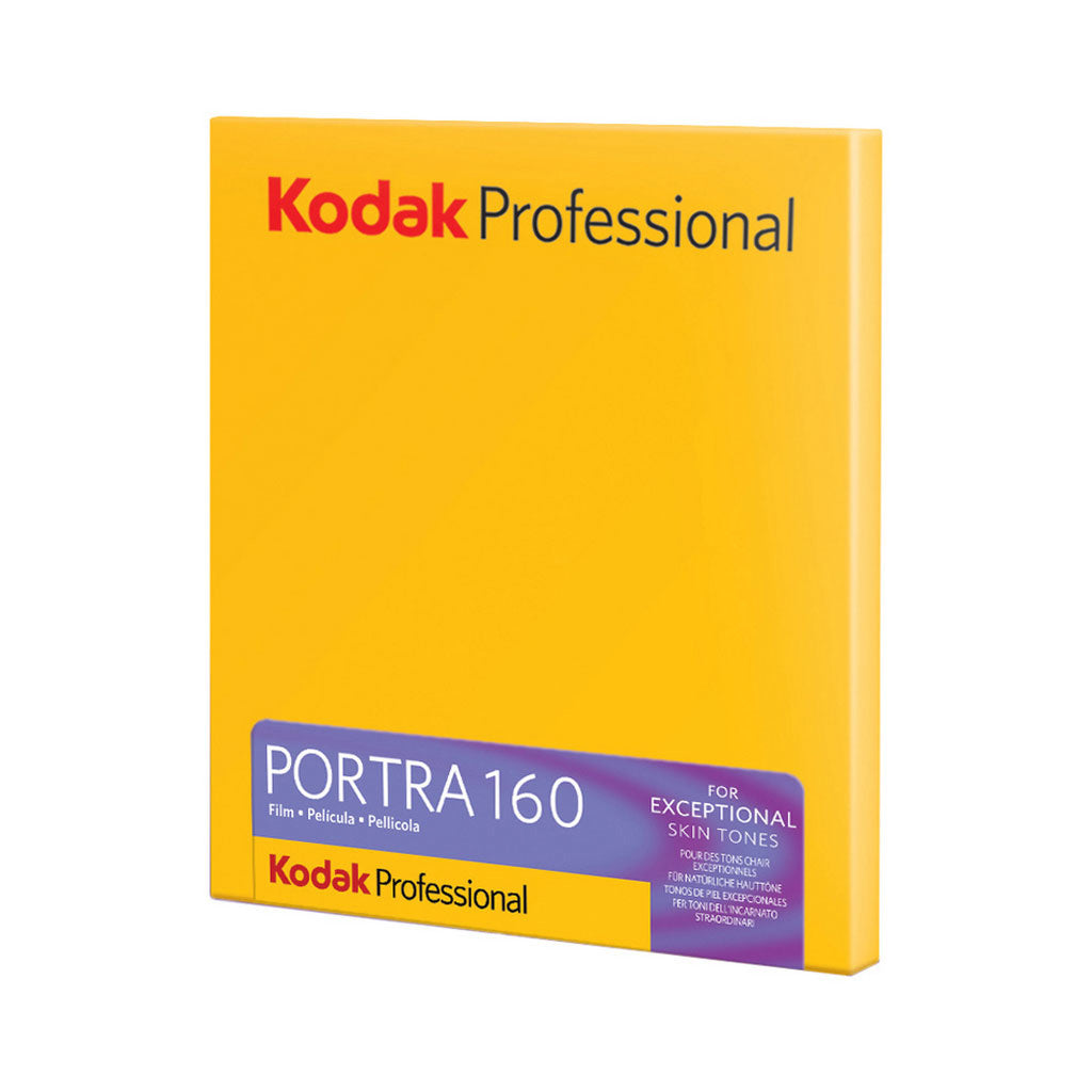 Kodak Portra 160 4x5 inch Sheet Film - Pack of 10 — The Flash Centre