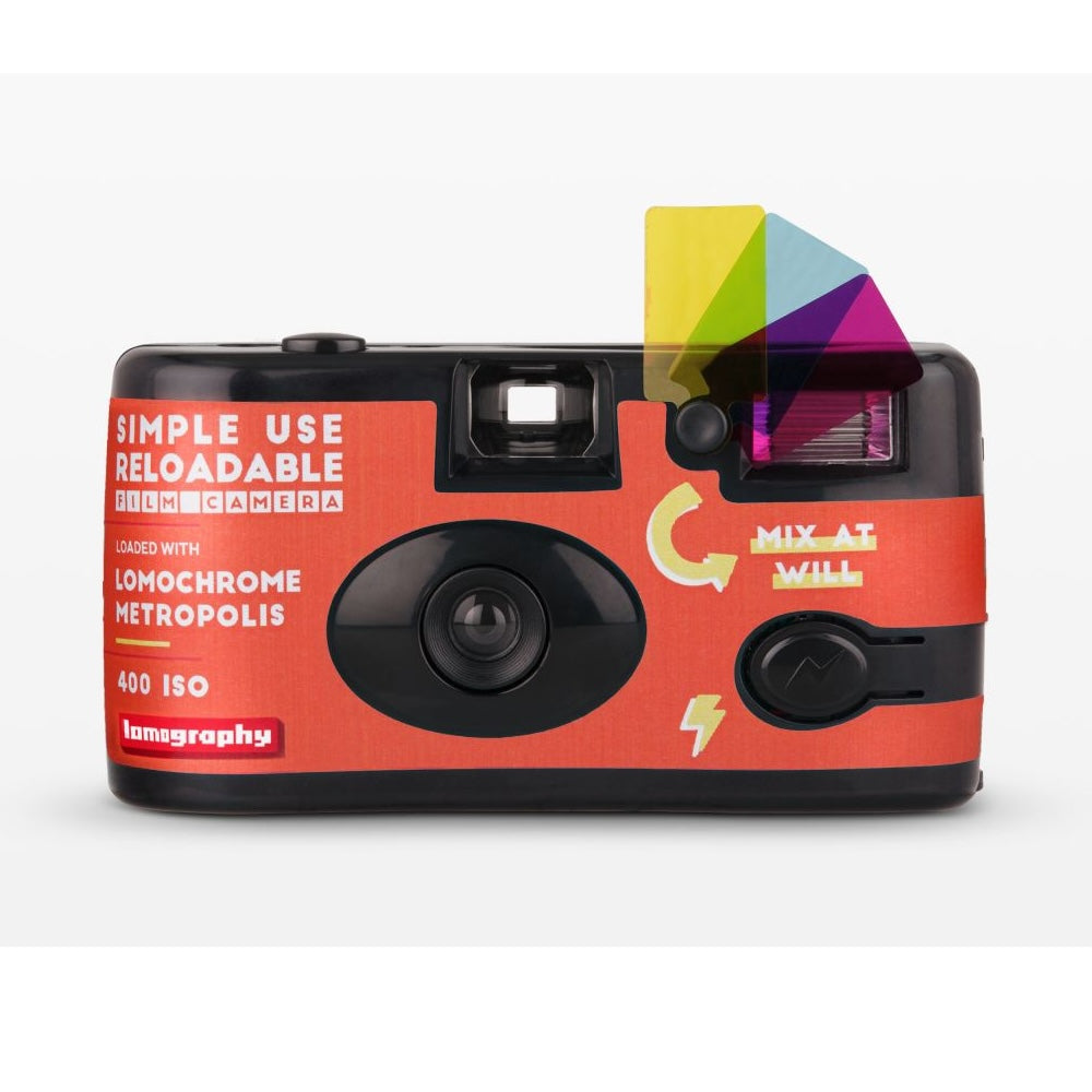 Lomography Simple Use Reloadable Film Camera LomoChrome Metropolis (FI ...