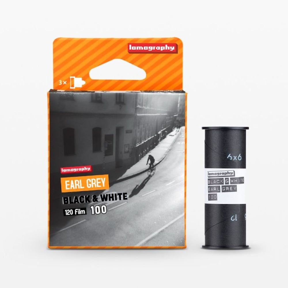 Lomography Earl Grey 100 Black & White 120 Roll Film (3-Pack) — The ...