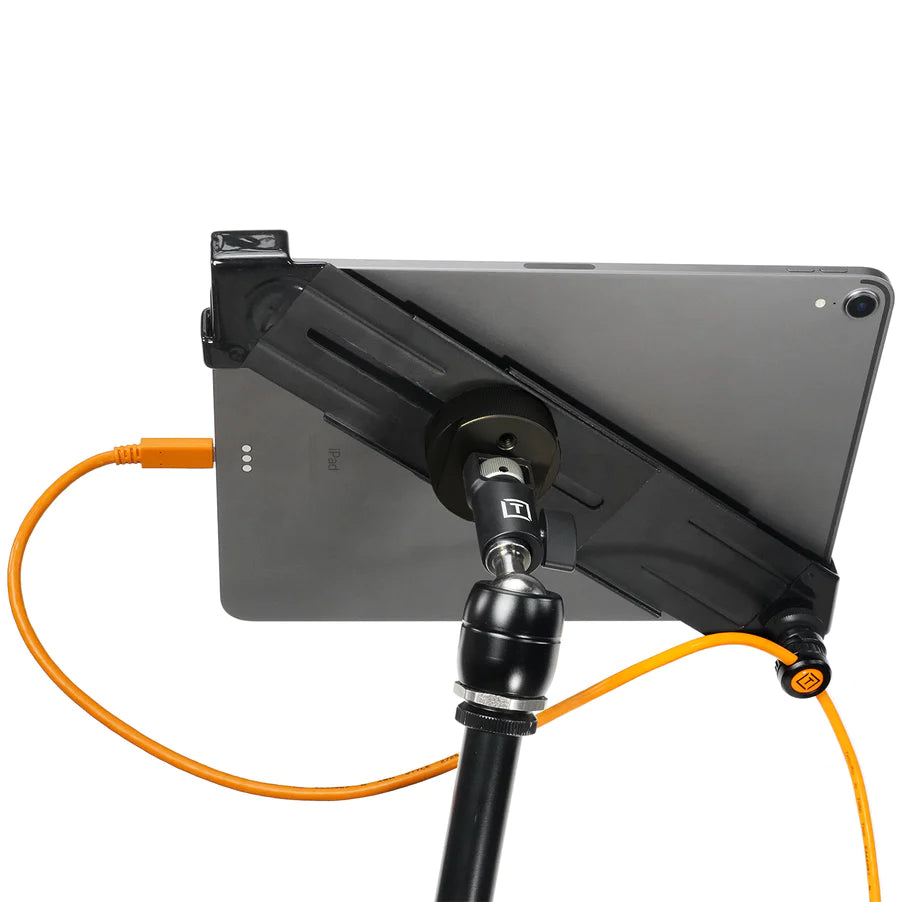 Tether Tools AeroTab iPad Clamp with Black Bracket & Baby Adapter Larg ...