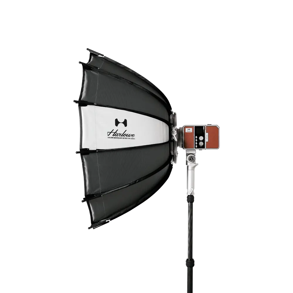 Harlowe Shallow Quick Release Softbox 90cm with Bowens and Max Mounts ...