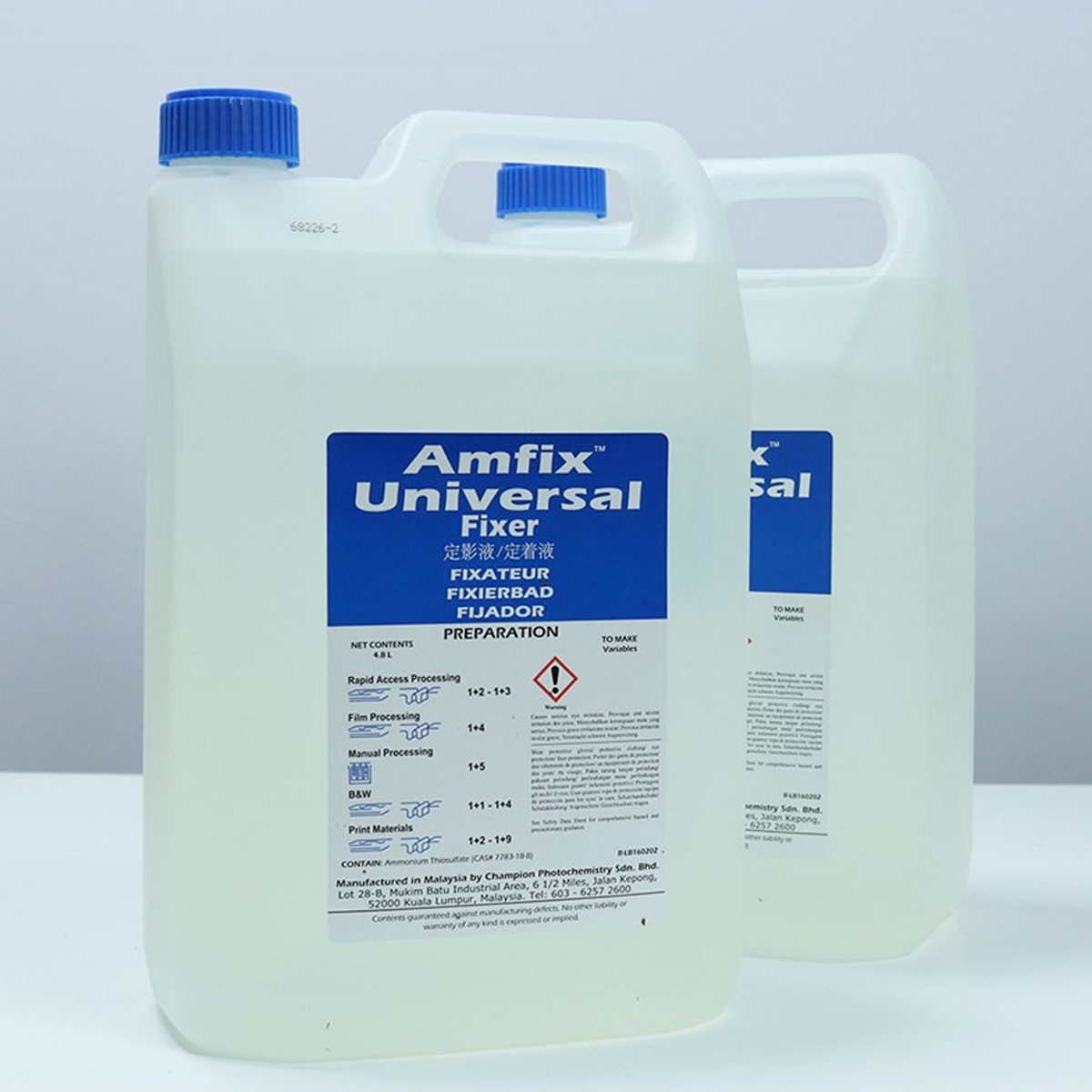Champion Amfix 2x5L Fixer — The Flash Centre