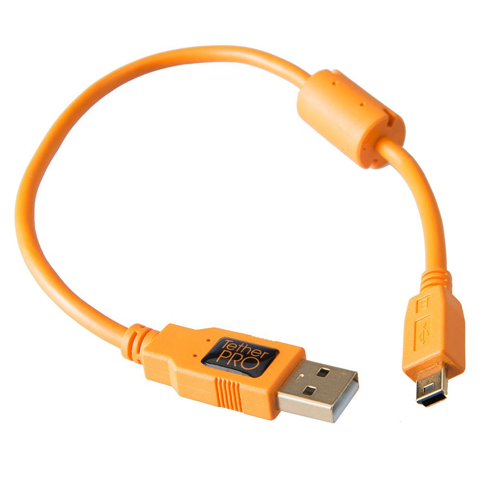 Tether Tools TetherPro USB 2.0 to Mini-B 5-Pin Cable (Select Variant ...