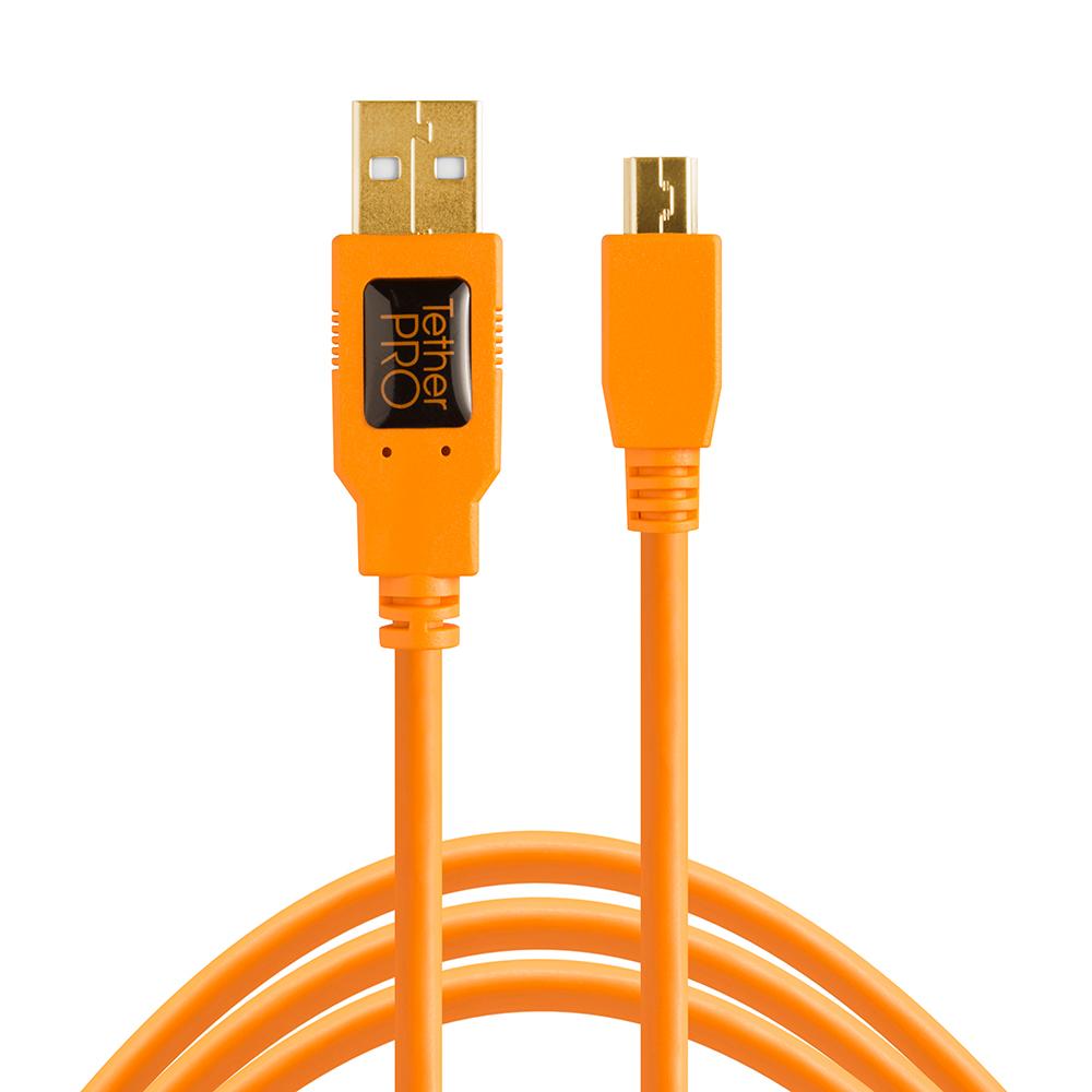 Tether Tools TetherPro USB 2.0 to Mini-B 5-Pin Cable (Select Variant ...