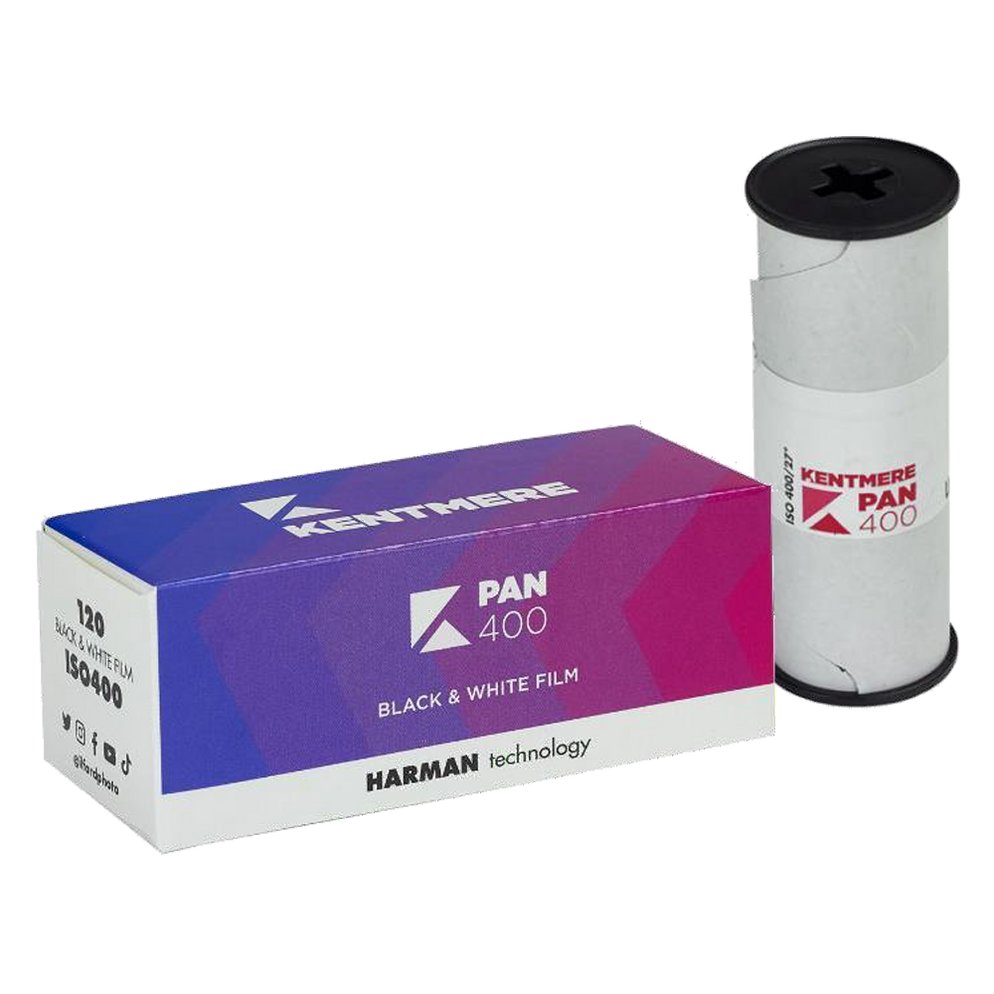 Kentmere Pan 400 Black & White 120 Roll Film — The Flash Centre