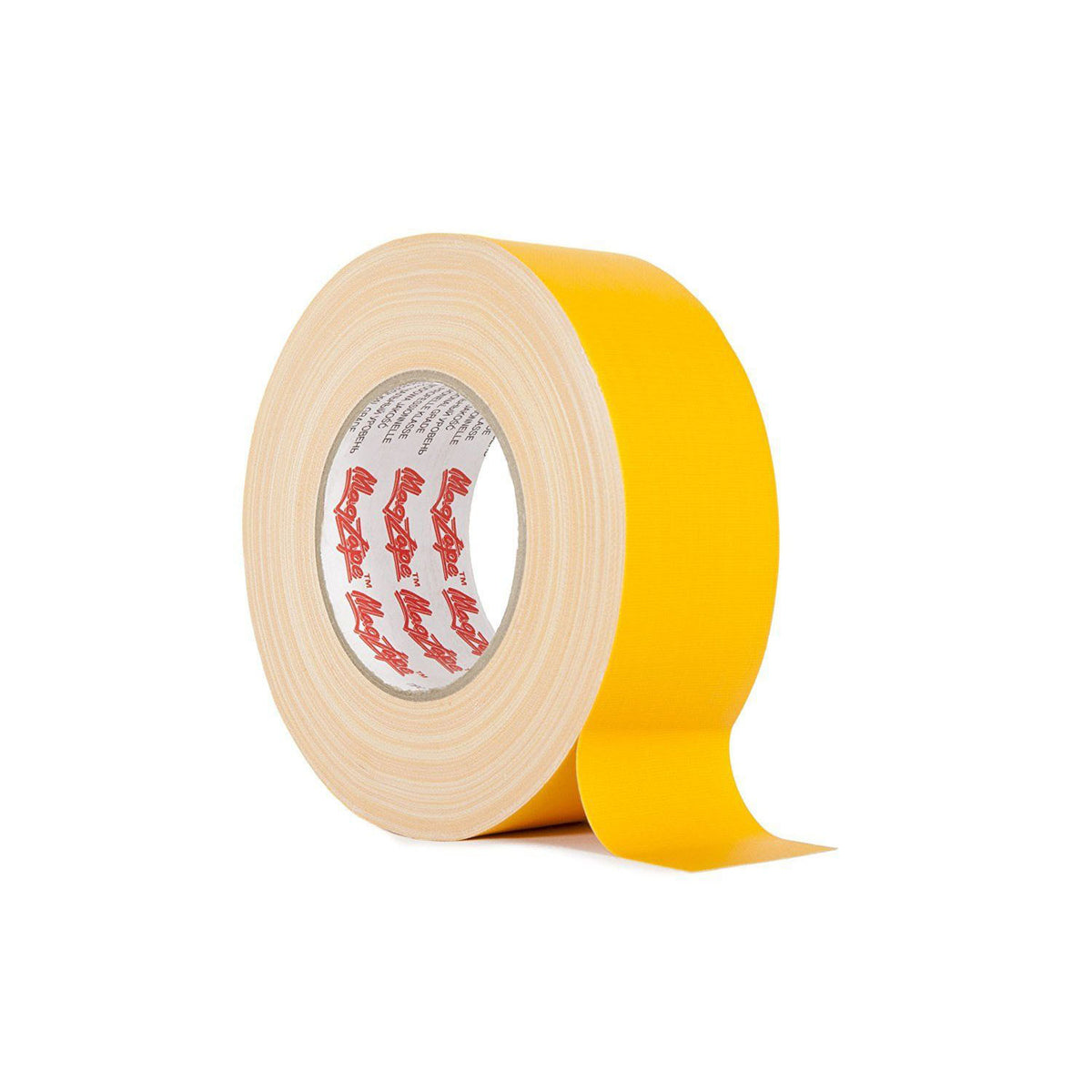 Magtape Matt 500 Pro Gaffer Tape Yellow 50mm x 50m — The Flash Centre