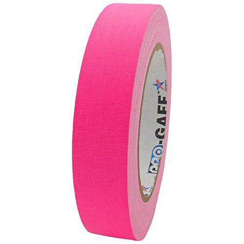 Pro Gaff Flourescent Cloth Tape Pink 24mm x 22.9m — The Flash Centre